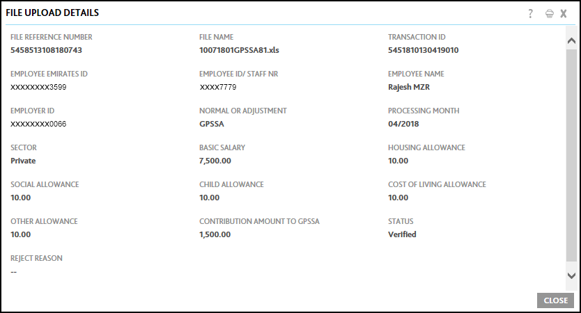 Click to view History